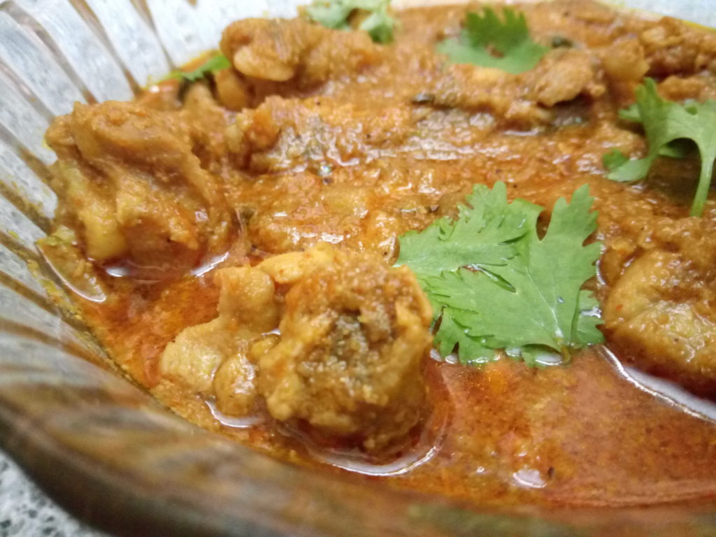 TELANGANA CHICKEN CURRY – SPICY GRAVY CHICKEN CURRY